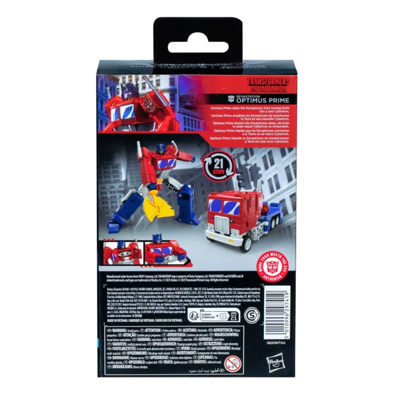 Transformers: Devastation Studio Series Deluxe Class -Optimus Prime