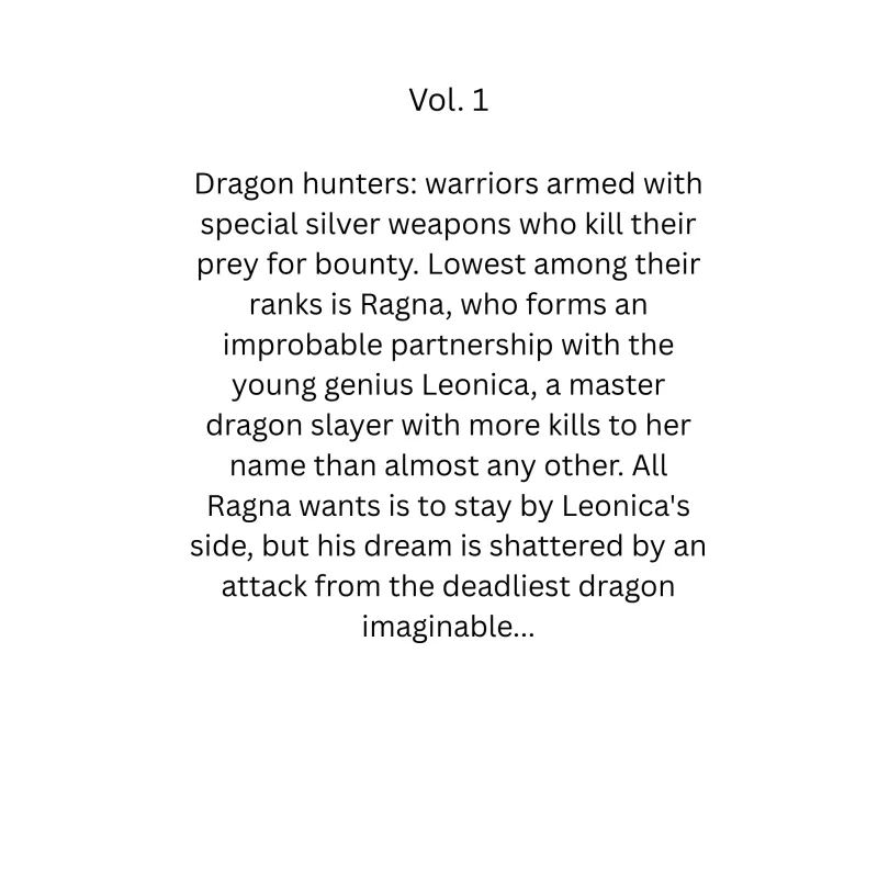 Ragna Crimson - Manga - Αγγλικοί Τόμοι